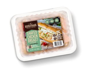 Heritage Premium Shaved Chicken Breast All Natural